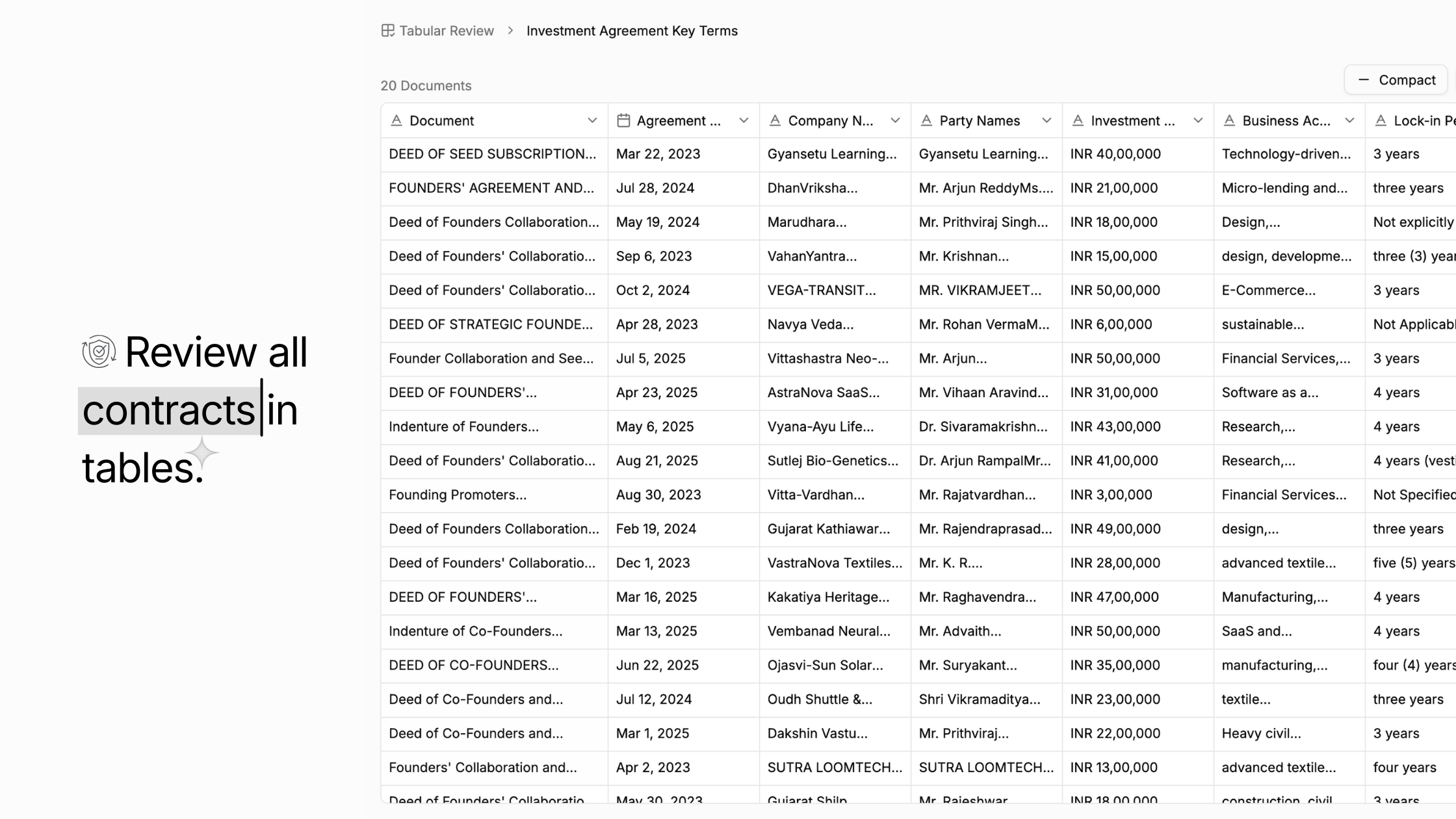 You Asked for It – Tabular Review is Finally Here | LawSimpl